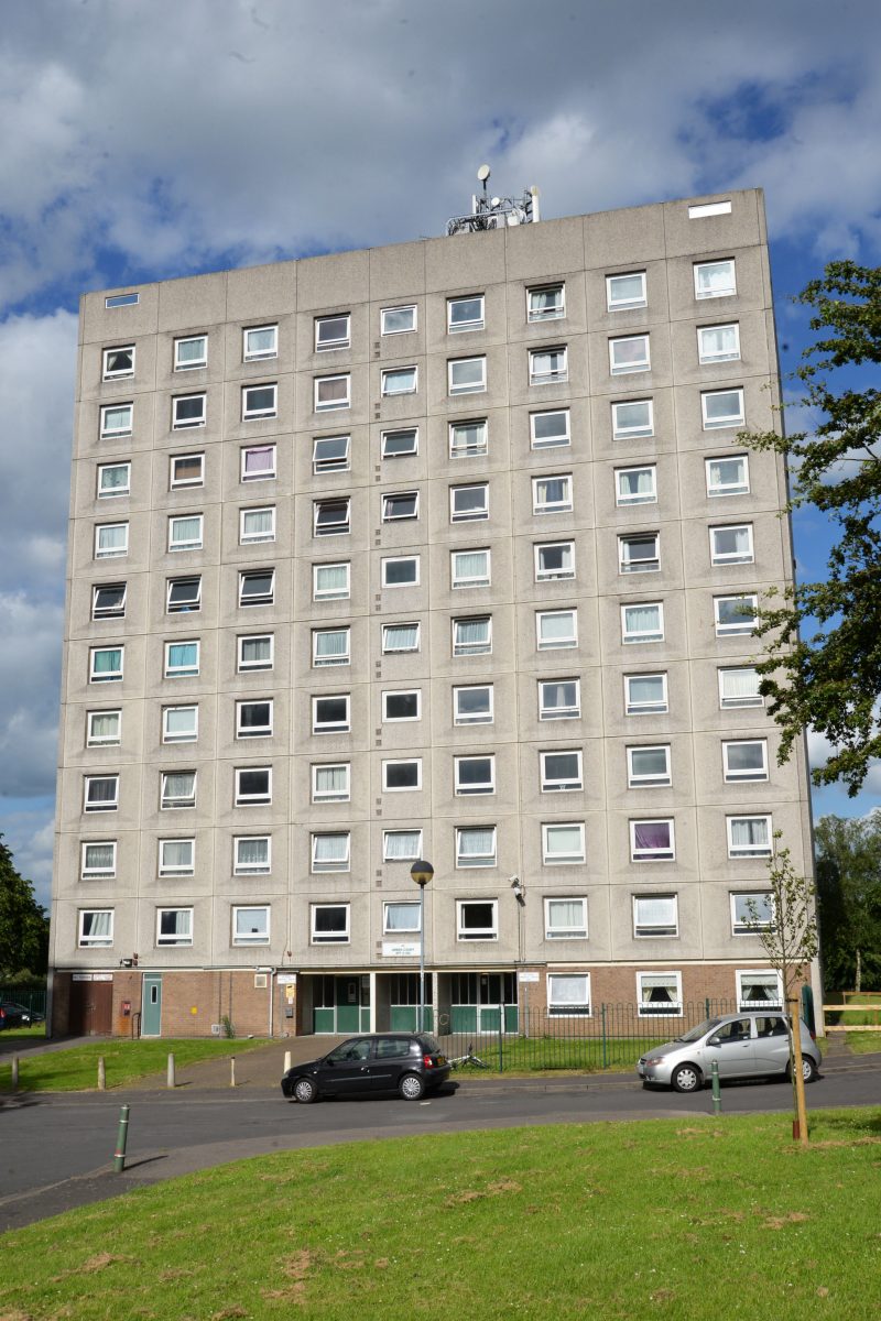 Tests confirm no flammable cladding used on Rugby tower blocks - The ...