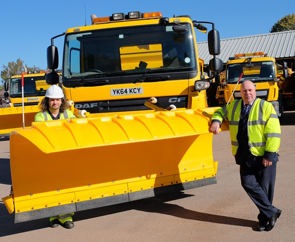 County road gritters geared up for winter - The Rugby Observer