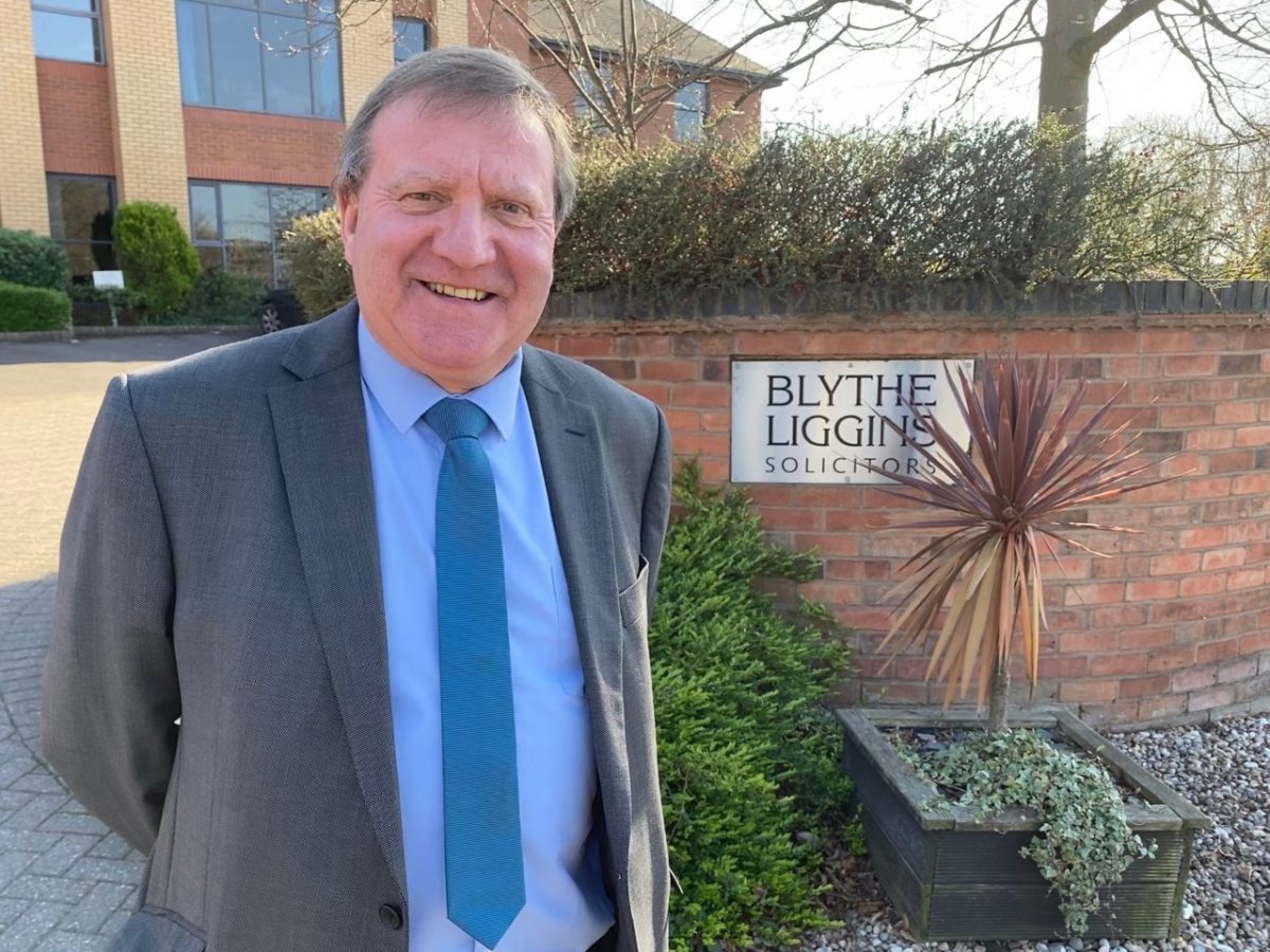 Lawyer celebrates 40 years with Blythe Liggins after first day hiccup ...