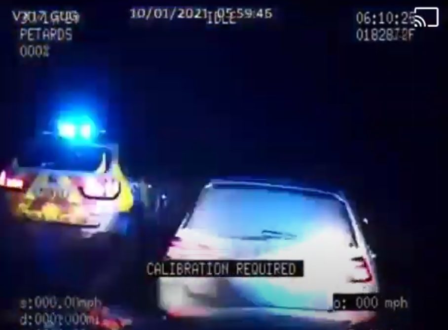 WATCH: Police release dramatic footage of moment they brought dangerous ...