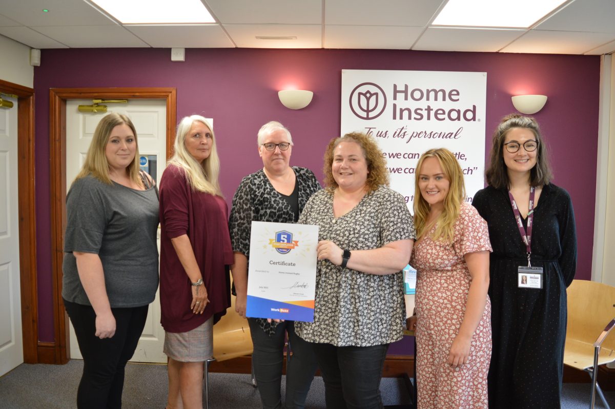 Home care company sees stars after staff give thumbs-up - The Rugby ...