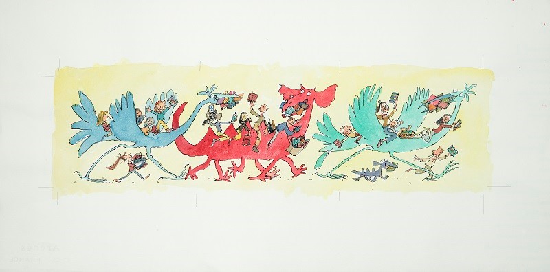 Quentin Blake's artwork to go on display at Compton Verney - The Rugby ...