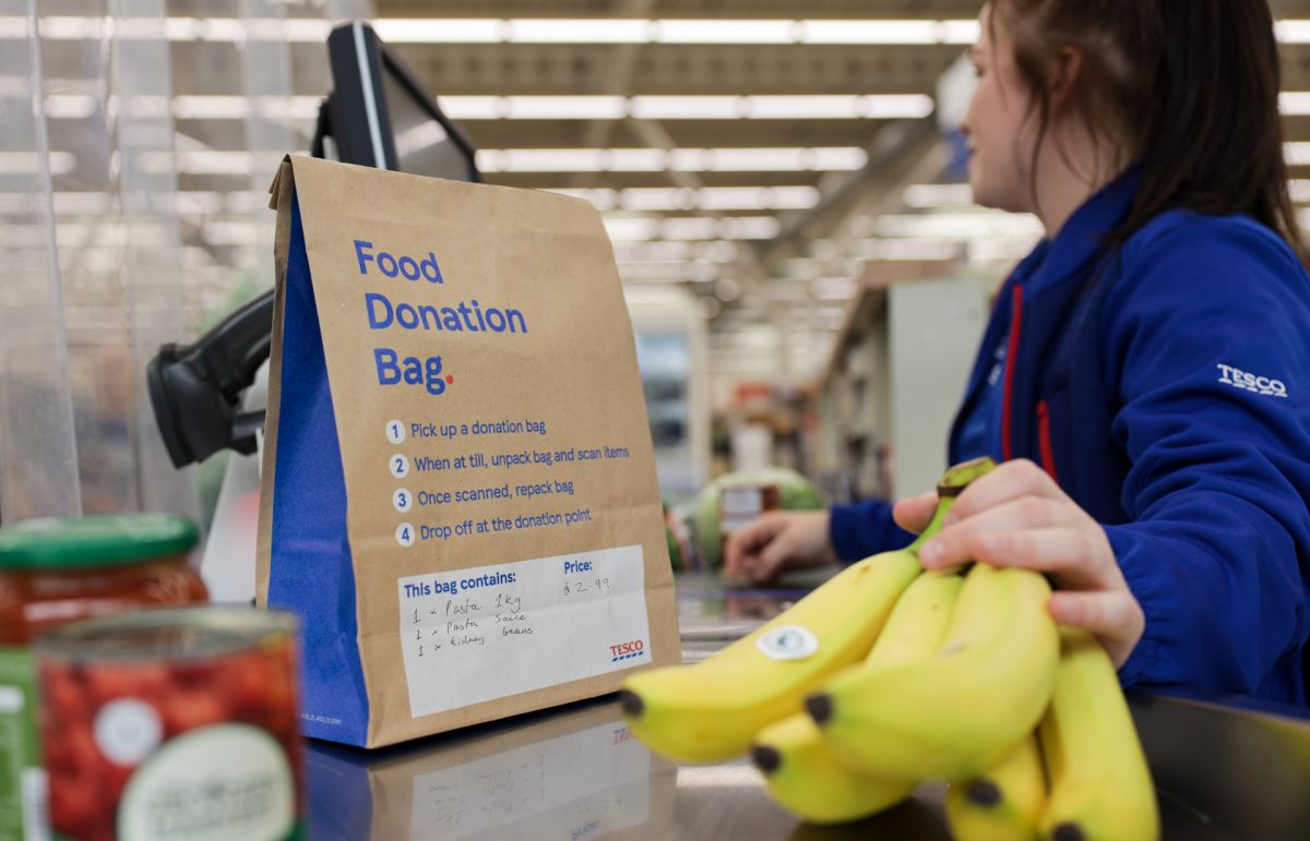 Supermarket shoppers offered easier way to donate essential goods to ...