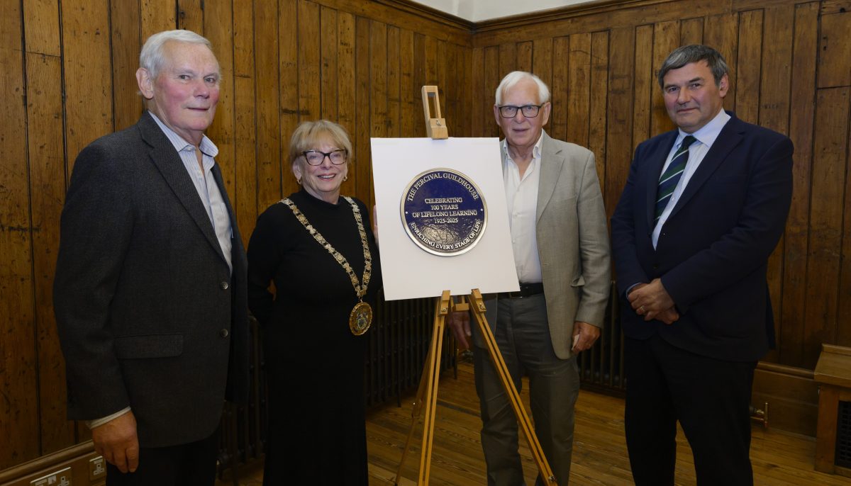 Plaque unveiling marks end of Percival Guildhouse's centenary ...