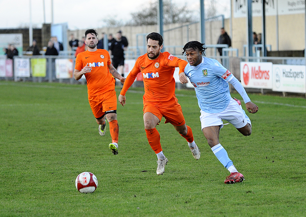 IN PICTURES - Rugby Town and Rugby Borough face off in first-ever derby ...