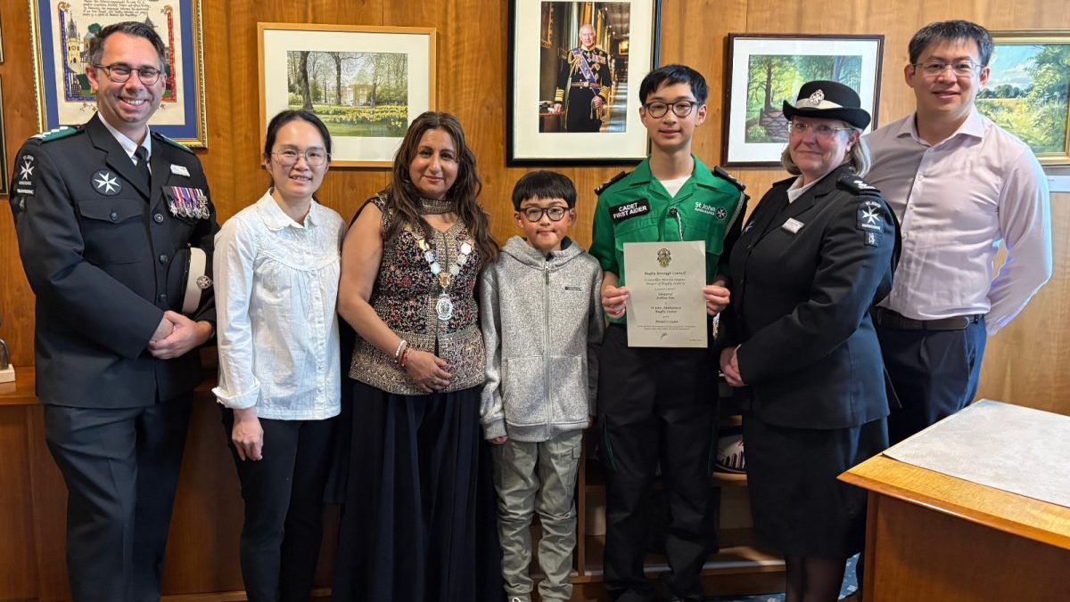 Young Corporal is first from St John Ambulance to be appointed Rugby ...